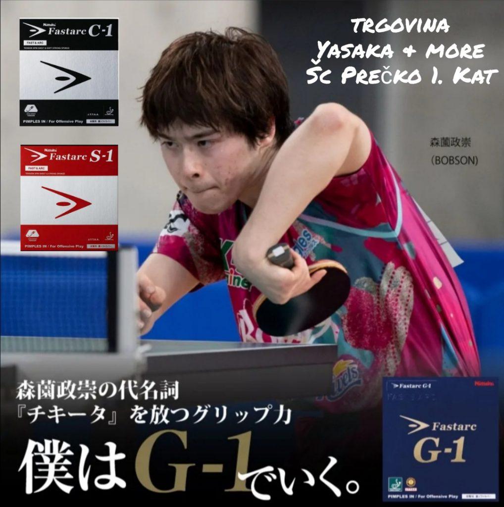 Nittaku Fastarc G1 — Yasaka i više Hrvatska